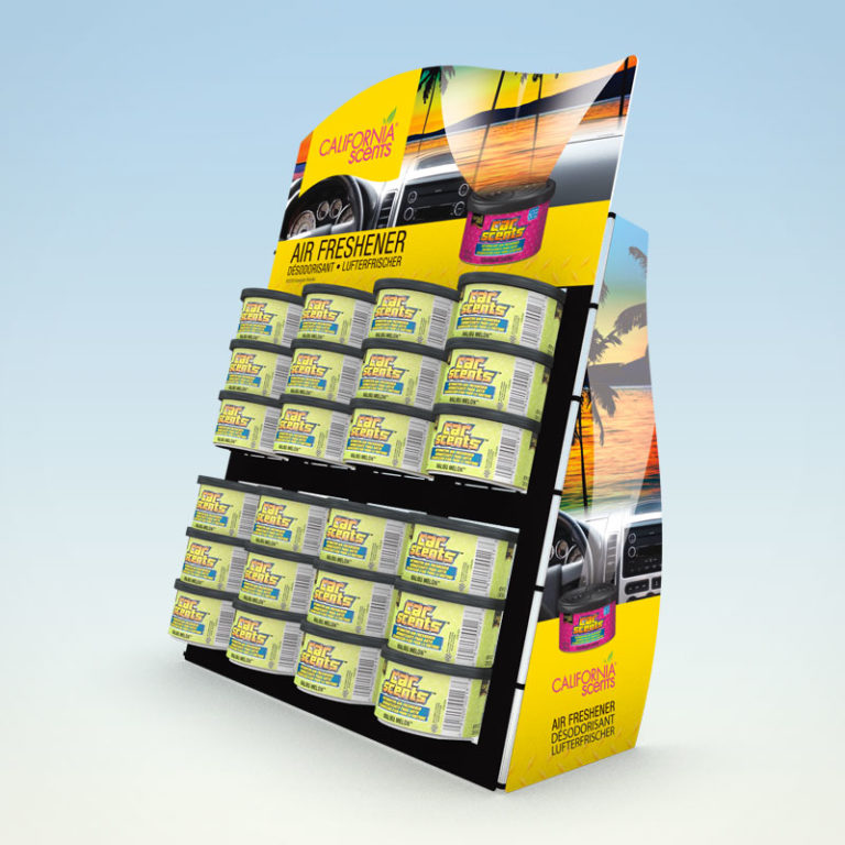 California Scents CDU – Origami Retail Displays